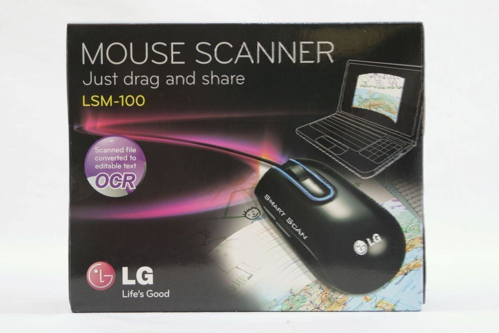 OCR Scanner Maus / Mouse von LG - OVP (Neuf (Voir description)) à ...