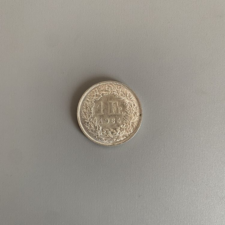 1965 Münze 1 Franken Silber (Gebraucht) in Eggersriet für CHF 2.4 – mit Lieferung auf Ricardo kaufen