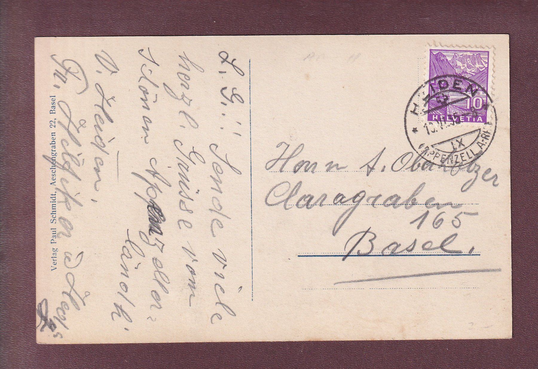 HEIDEN - 1935 (D'occasion) à Pully pour CHF 6 – avec livraison ...