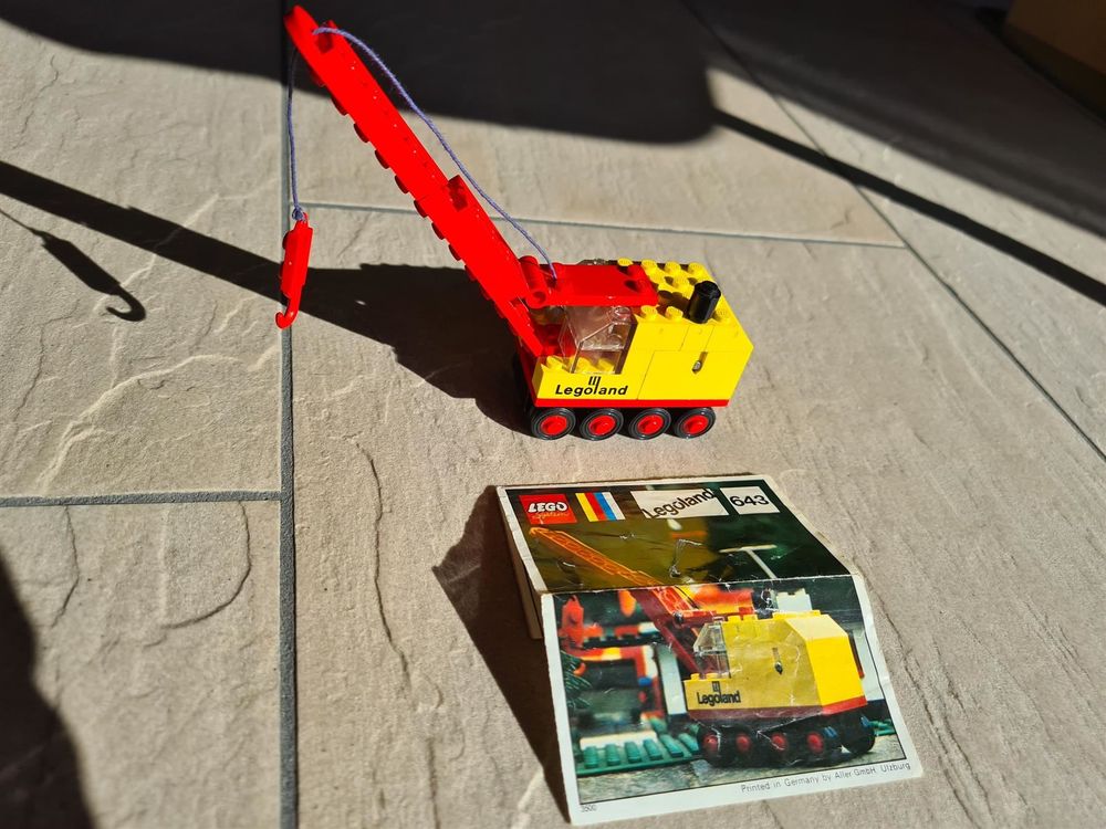 Lego 643 Autokran (Gebraucht) in für CHF 13 – mit Lieferung auf Ricardo ...