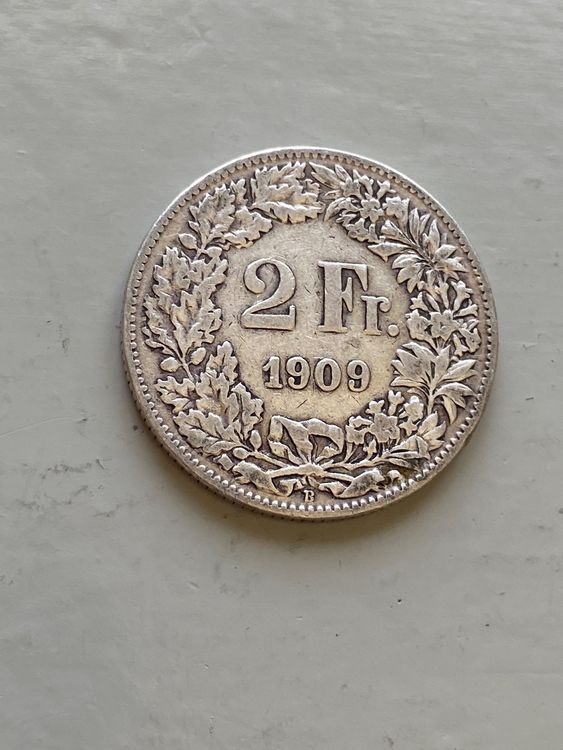 2 Franken 1909 | Kaufen auf Ricardo