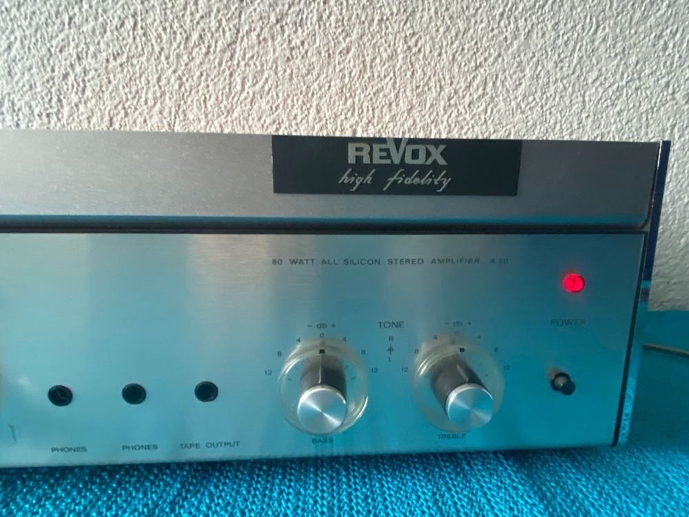 ReVox A 50 Stereo Amplifier | Kaufen auf Ricardo