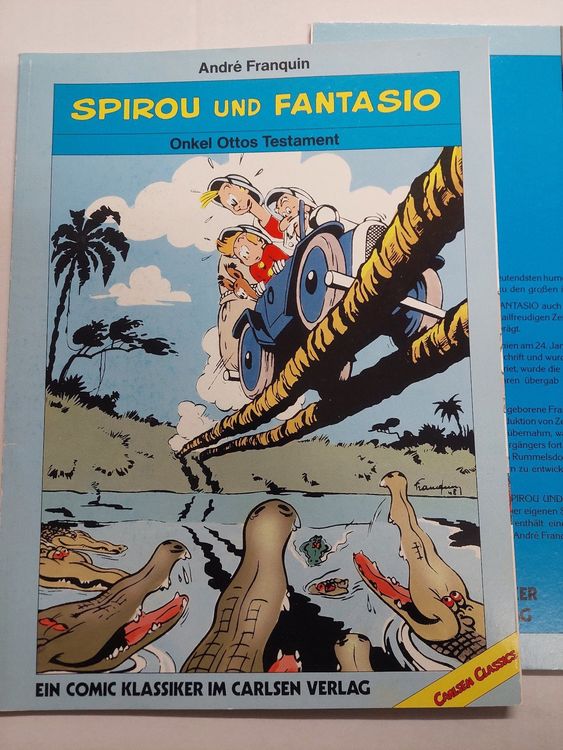 Spirou und Fantasio Classics 3 / Carlsen, 1. Auflage 1988 (Gebraucht) in für CHF 9 – mit ...