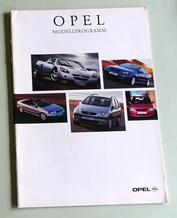 2001 Opel Speedster, Turbo, Astra ... Prospekt | Kaufen auf Ricardo