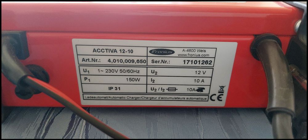 Batterieladegerät Fronius Acctiva 12 - 10 | Kaufen auf Ricardo