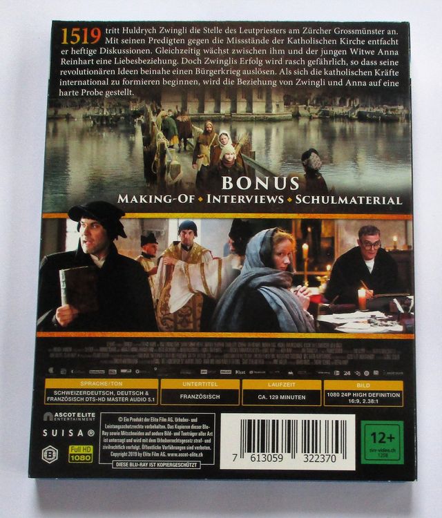 ZWINGLI - Stefan Haupt Blu-Ray | Kaufen auf Ricardo