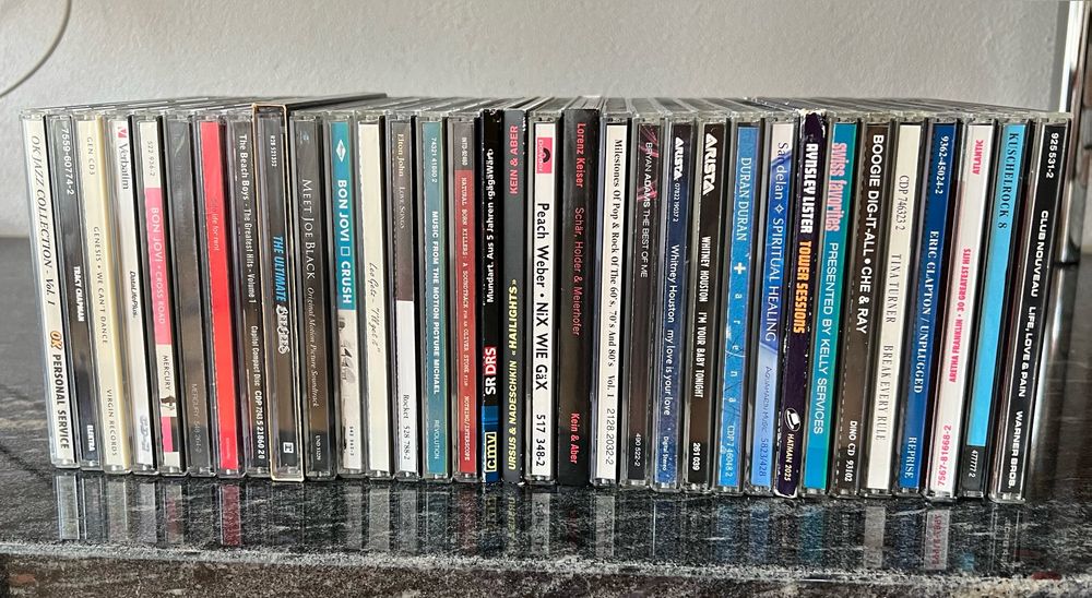 35+ Stk CD Sammlung, Pop Rock, va. 80s - 2000s, Soundtracks | Kaufen auf Ricardo