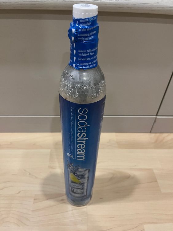 Soda Stream C02 60 Liter Flasche Originalverpackt | Kaufen auf Ricardo