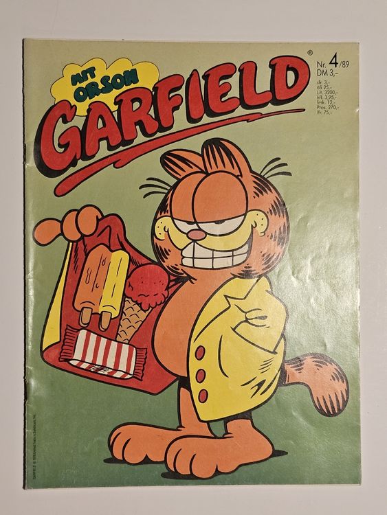Garfield Comic Nr. 4 / 1988 / #WT18 (Gebraucht) in Oberdorf BL für CHF ...