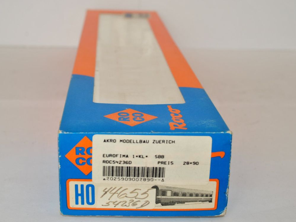 Roco Originalverpackung 44655 (ASL015) (Gebraucht) in Aarwangen für CHF ...