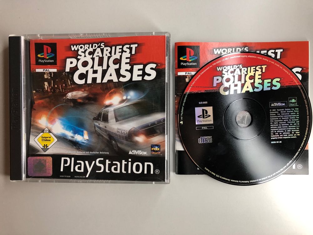 Worlds Scariest Police Chases - PS1 (Gebraucht) in St.gallen für CHF 10 ...