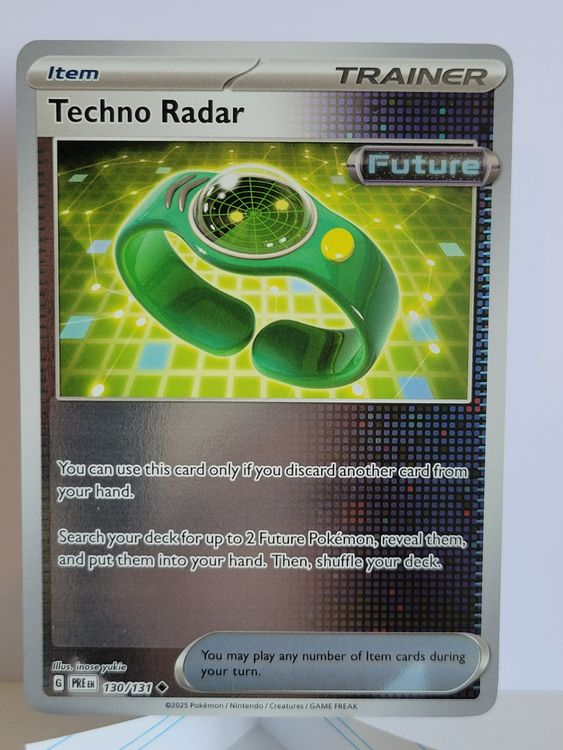 Techno Radar Trainer HOLO - Prismatic Evolutions ENG (Neu (gemäss ...