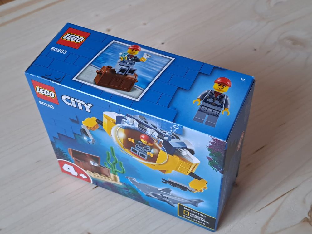 Neu LEGO 60263 Deep Sea Explorers Ocean Mini-Submarine | Kaufen auf Ricardo