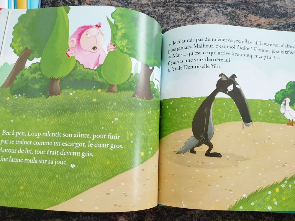 Le loup qui apprivoisait ses émotions (grand format) dès 3a (Neuf (Voir ...