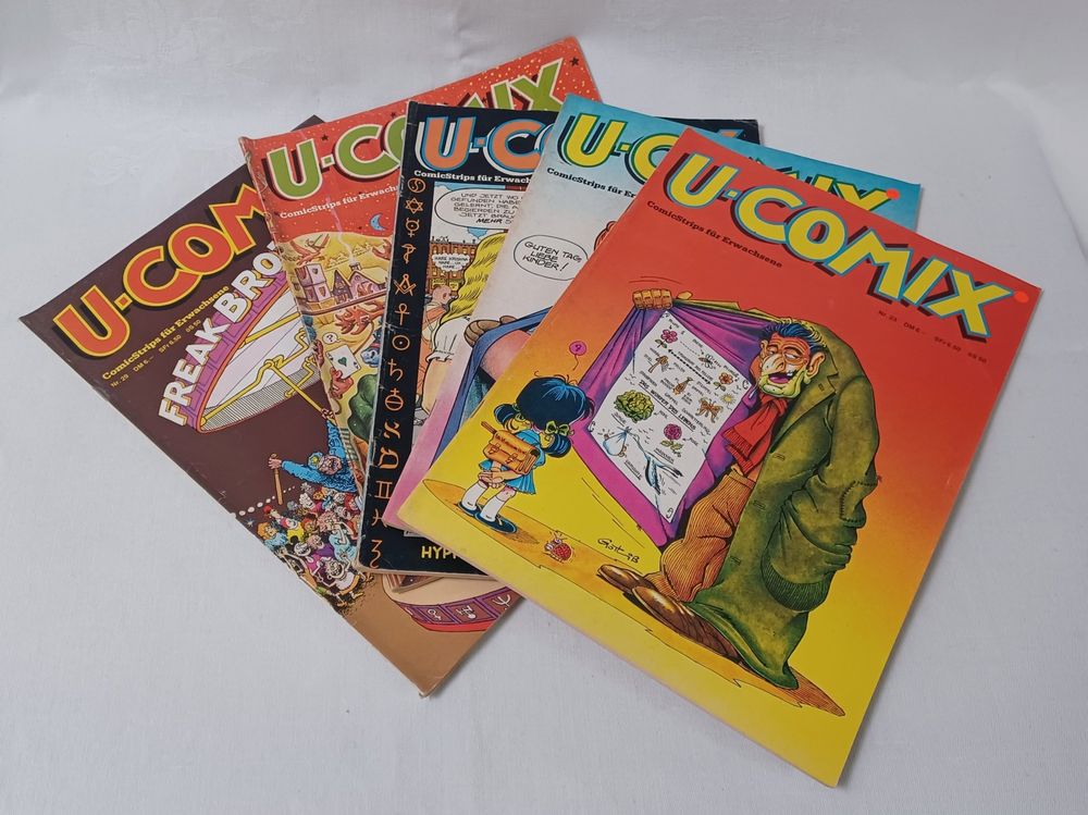 5x U-Comix / # 23, 25, 27, 28, 29 (1982) (Gebraucht) in Winterthur für CHF 10 – nur Abholung auf ...