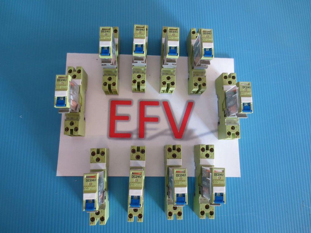 Comat Relais 24VDC C10-T13X inkl. Sockel (Gebraucht) in Sulz LU für CHF ...