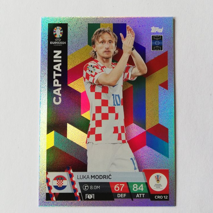 Match Attax Euro 2024 Captain Laka Modric (Gebraucht) in Buchs für CHF ...