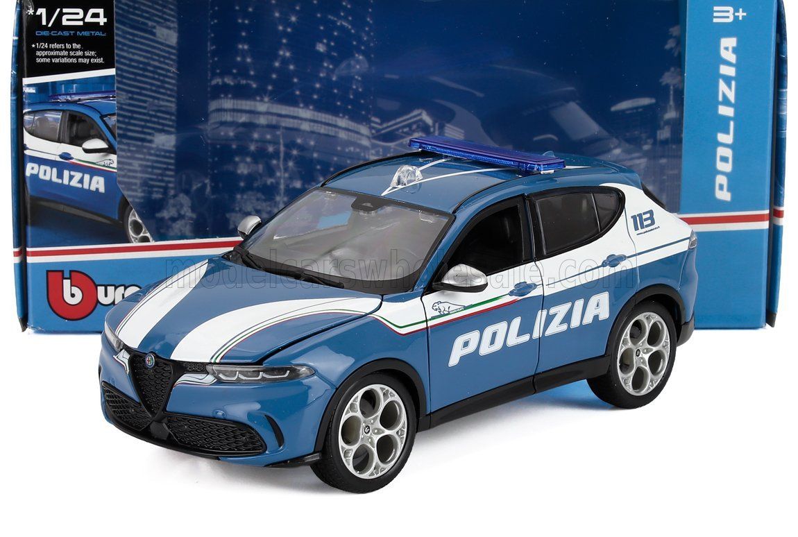 Alfa Romeo Tonale Phase I 2022-2025 "Polizia blau / weiss" (Neu und ...