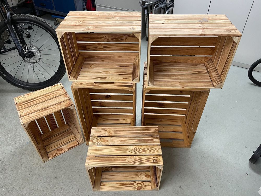 Holzkisten 6 Stk. | Kaufen auf Ricardo