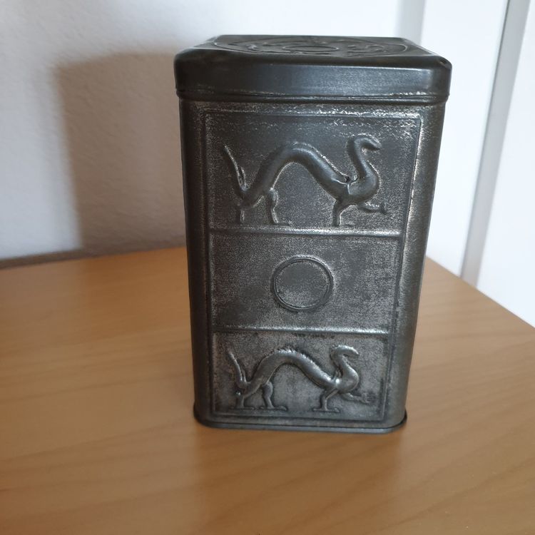Rare Vintage Teedose aus Weissblech, Jugendstil (Gebraucht) in Rüti ZH ...