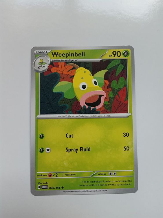 Weepinbell Ultrigaria - Pokemon 151 Mew | Kaufen auf Ricardo