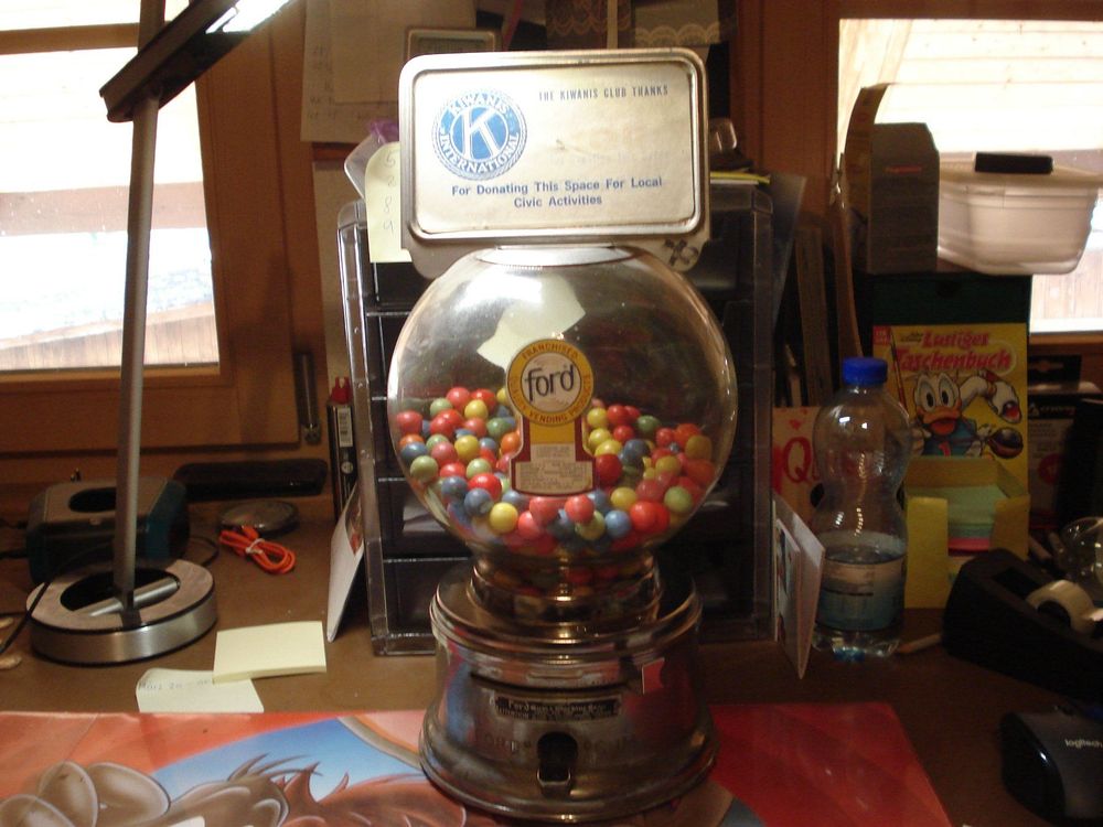 `` Ford gum `` kaugummi-automat (Gebraucht) in Wiler b. Seedorf für CHF ...