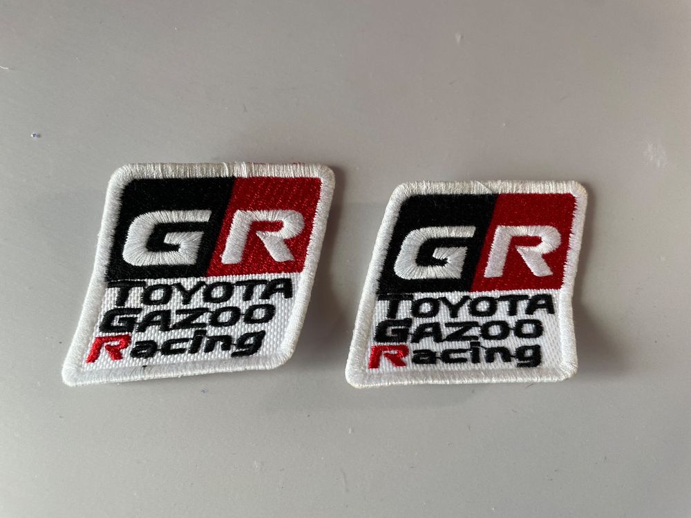 2 Patchs tissu TOYOTA GR (Neu (gemäss Beschreibung)) in Leytron für CHF ...