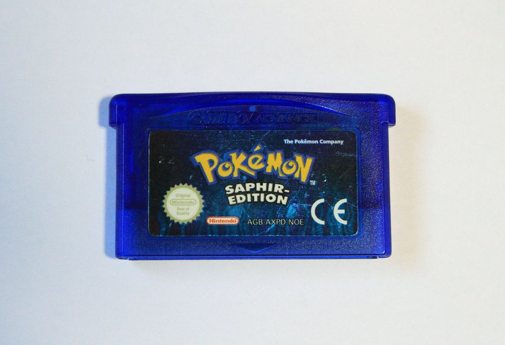 Pokémon Saphir Edition (DE) *Neue Batterie* (Gebraucht) in Euseigne für ...