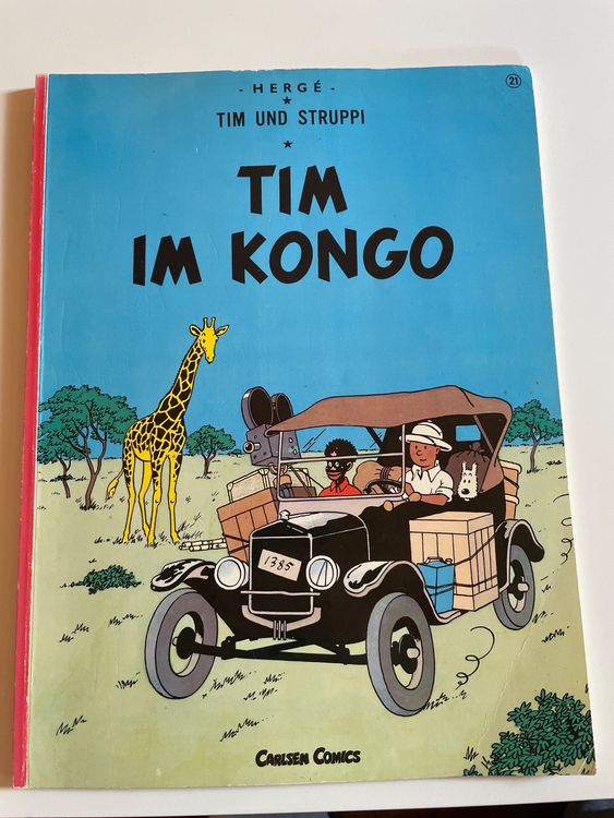 Tim und Struppi Tim im Kongo (1987) (Gebraucht) in Domat-Ems für CHF 5 ...