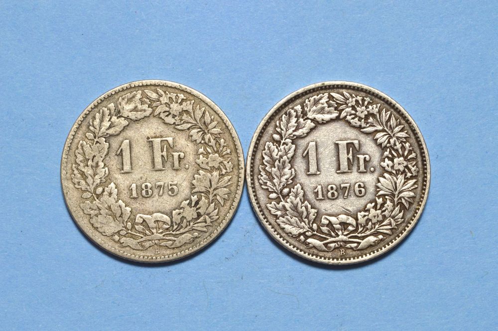 1 Franken. (2X) (Gebraucht) in Oberglatt ZH für CHF 18 – mit Lieferung auf Ricardo kaufen