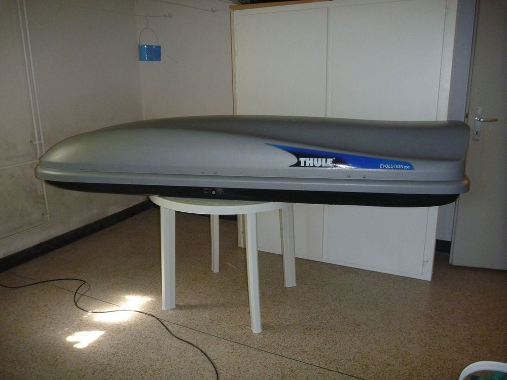 Dachbox THULE Evolution 700 +Dachträger | Kaufen auf Ricardo