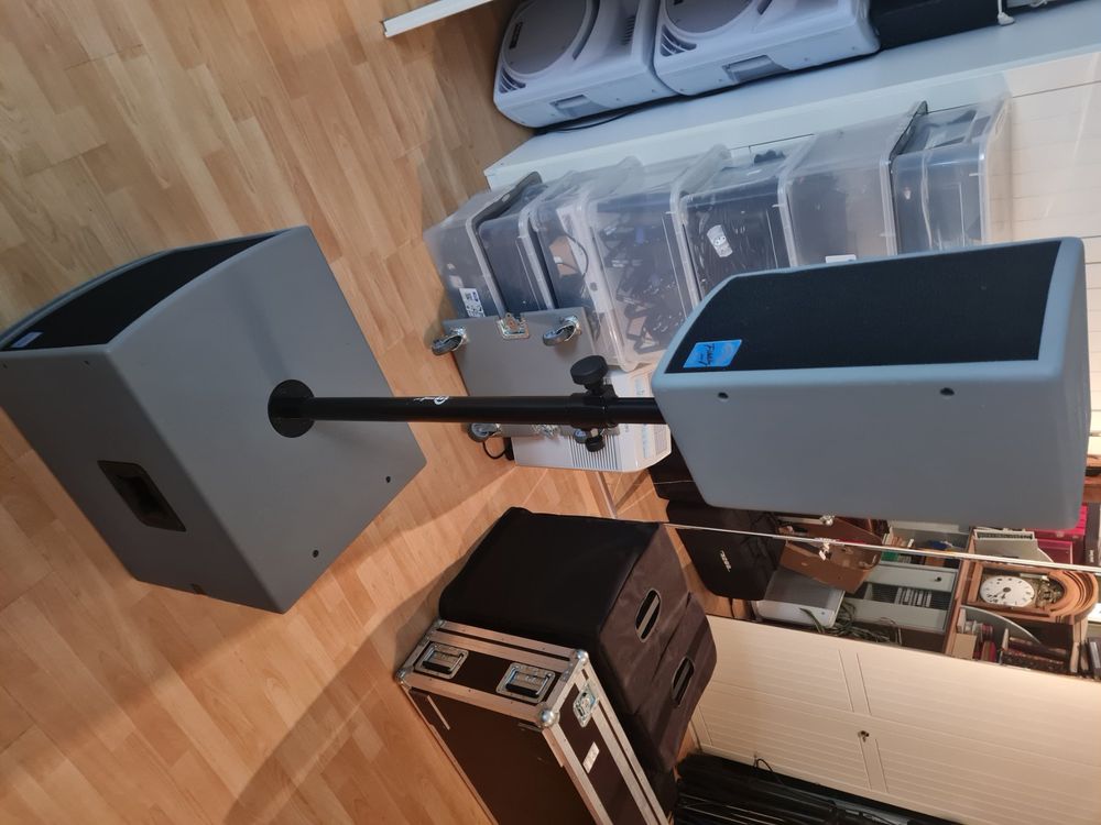 Pa Anlage Kme Ass15 Im Paar Zu Verkaufen 2xsubs 2xsatelitt Gebraucht 2509