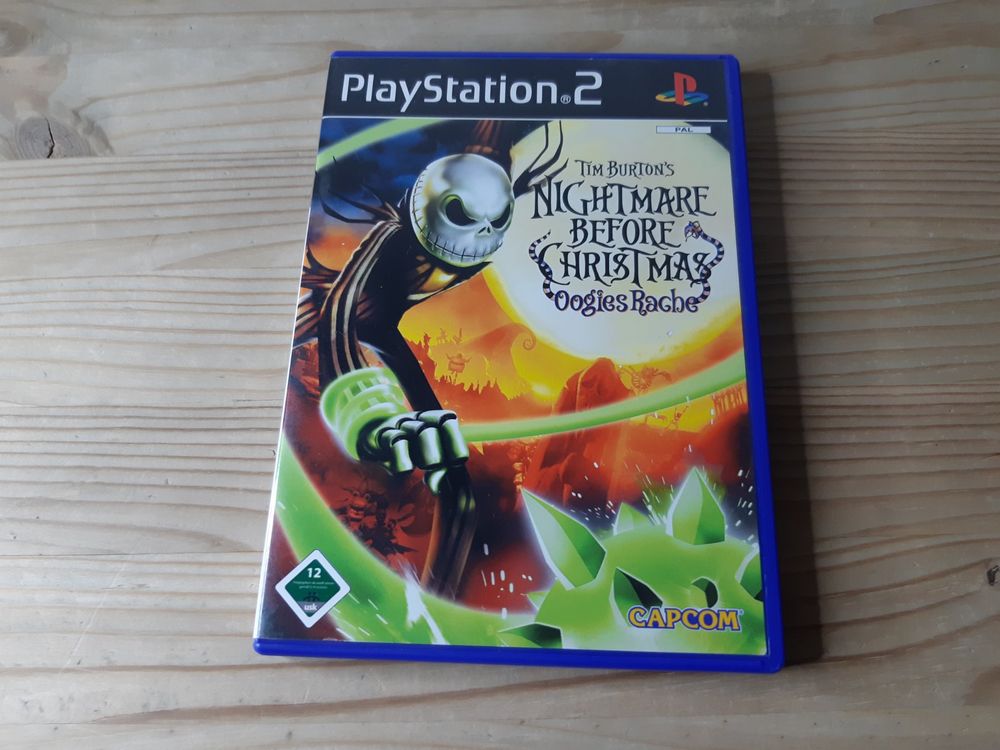 Tim Burton's Nightmare Before Christmas Oogies Rache PS2 (Gebraucht) in ...