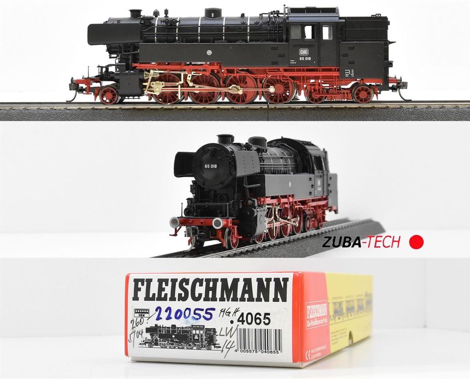 Fleischmann 4065 Dampflok BR 65 DB H0 GS | Kaufen auf Ricardo