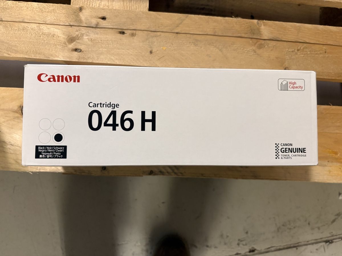 Canon 046H Toner, Schwarz Originalverpackt, Neu & OVP! (Neu und ...