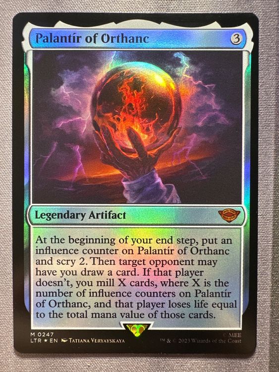Palantír of Orthanc FOIL 0247 Lord of the Rings | Kaufen auf Ricardo