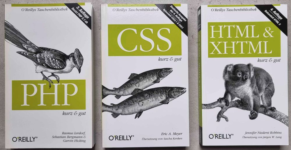 Diverse Handbücher Für Die Webentwicklung Php Css Und Html Kaufen Auf Ricardo