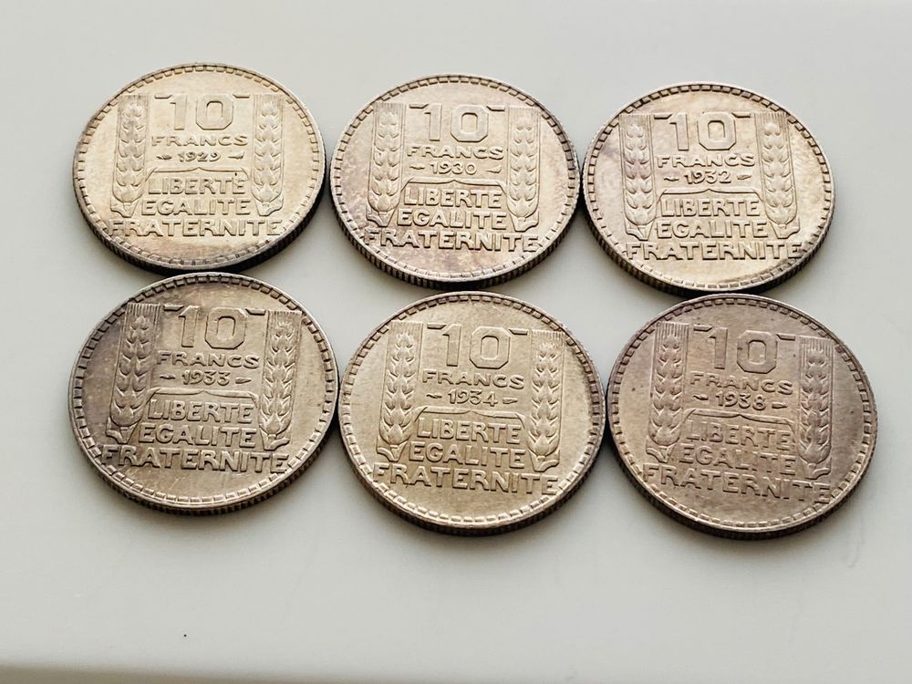 SILBER Lot Münzen 60 Gramm 1929 / 1930 / 1932 / 1933 / 1938 (Gebraucht ...