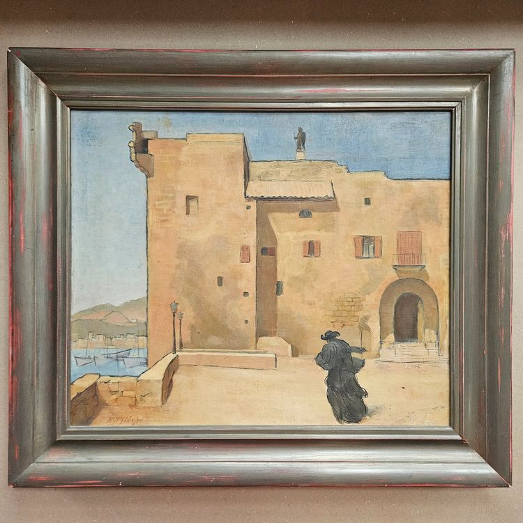 Karl Pflüger 1884 - 1974 Basel „Hafenstädtchen“ (Gebraucht) in Wisen SO für CHF 81 – mit ...