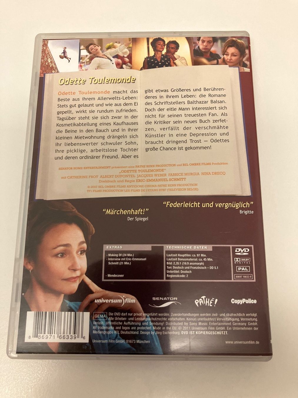 Odette Toulemonde (DVD) Catherine Frot (Gebraucht) in Arbon für CHF 3 ...