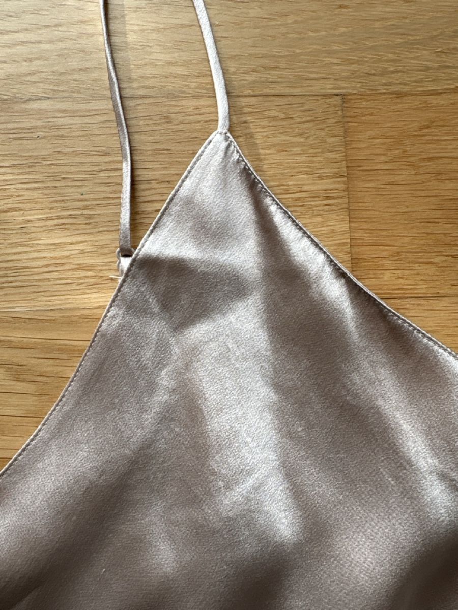Luna di Seta Seiden Slip Dress, Top Zustand, Gr. S (Neu (gemäss ...