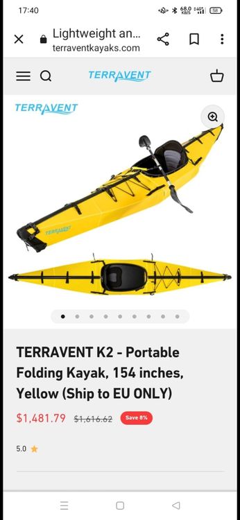 Falt Origami Kayak (Gebraucht) in für CHF 309 – nur Abholung auf ...