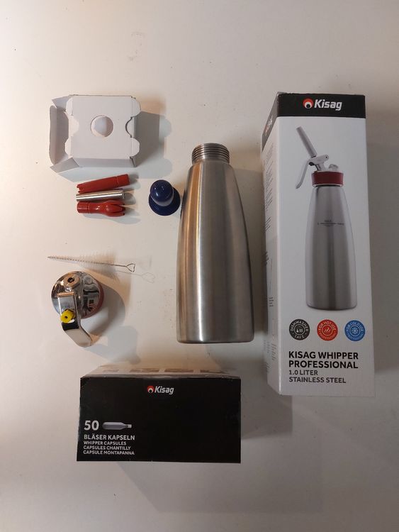 kisag Bläser 1 Liter Professional + 50 Patronen | Kaufen auf Ricardo