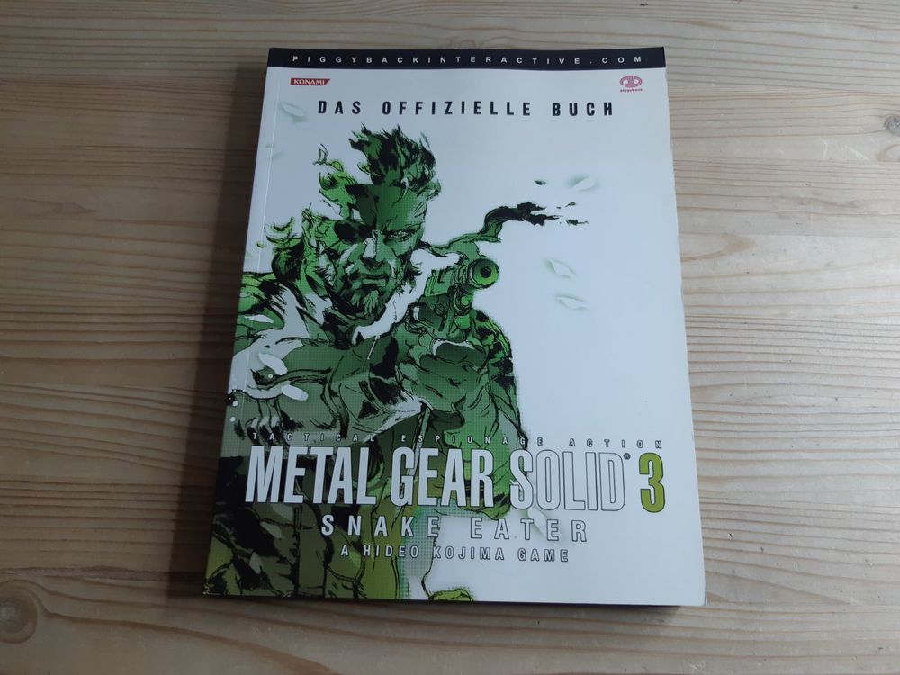 Metal Gear Solid 3 Das Offizielle Buch Guide Lösungsbuch | Kaufen auf ...