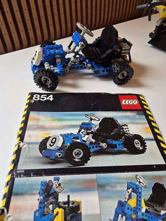 Lego Technic Gokart Set Nr. 854 mit Anleitung (Jahr 1978) (Gebraucht ...