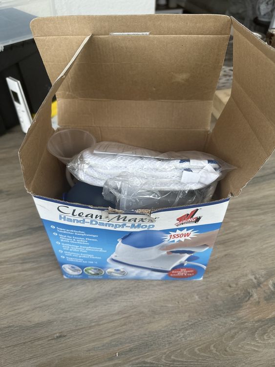 Clean Maxx Hand Dampf Mop Neu | Kaufen auf Ricardo