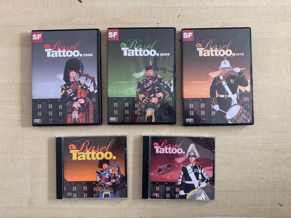 Sammlung Basel Tattoo DVD & CD | Kaufen auf Ricardo