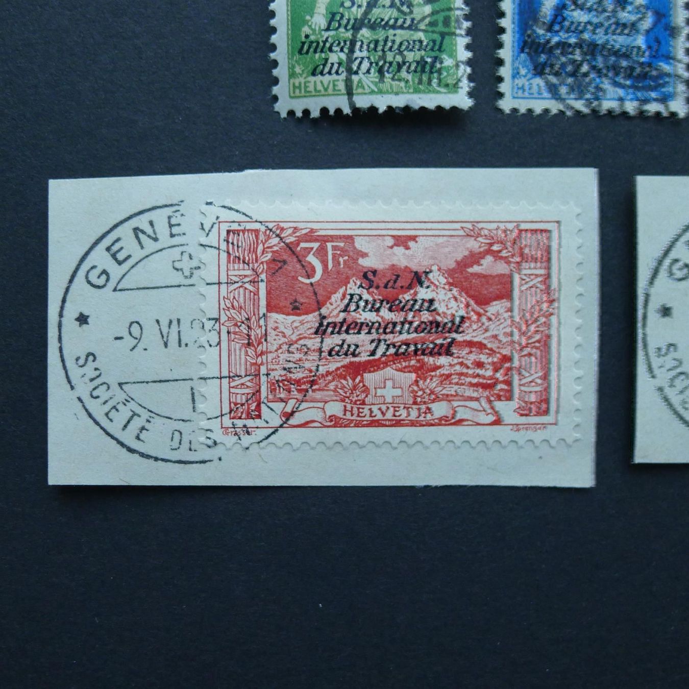 1923 BIT Nr. 1 - 14 gestempelt SBK 570.- ab Fr. 1.- (Gebraucht) in ...