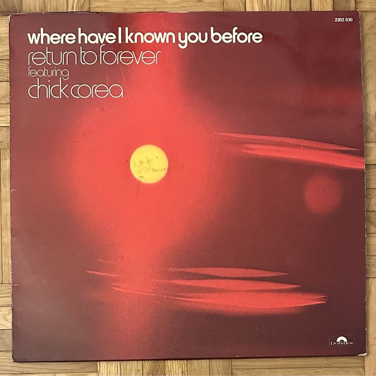 LP - Return To Forever - Where Have I Known You Before (Gebraucht) in ...