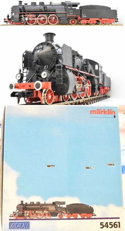 Märklin Maxi 54561 Dampflok BR 18.4 Spur 1 Dummy mit OVP (Defekt) in St ...